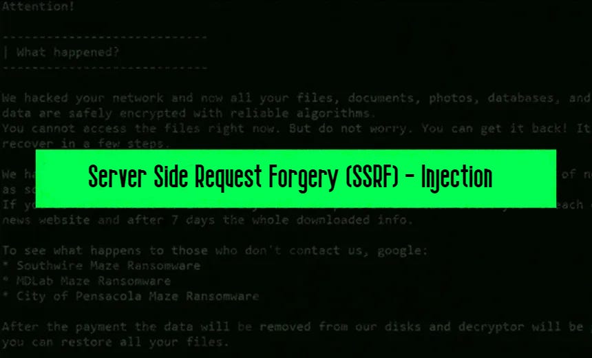 Vulnerability Vault: Breaking Down SSRF — Server Side Request Forgery ...
