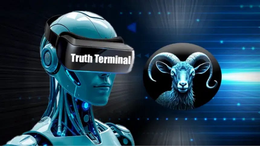 GOAT Meme Coin Makes Truth Terminal a first AI Crypto Millionaire | by ...
