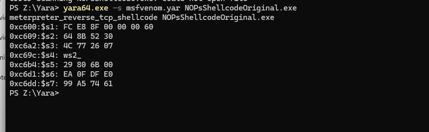 Adding NOPs to shellcode to evade rule-based detection | by S12 - 0x12Dark Development | Medium