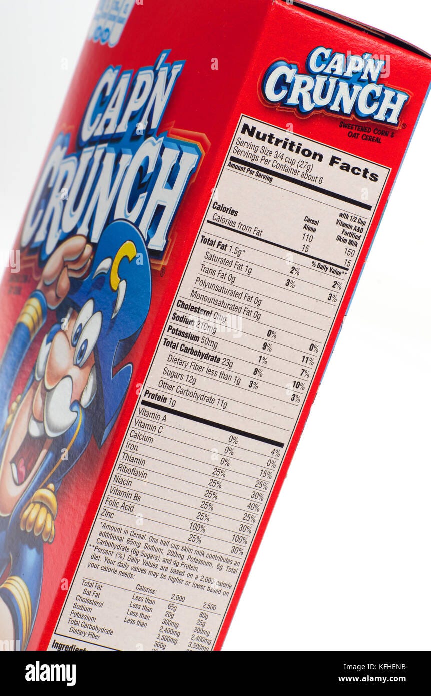 Cap’N Crunch Nutrition Information: Unveil the Facts! | by Corynixon ...