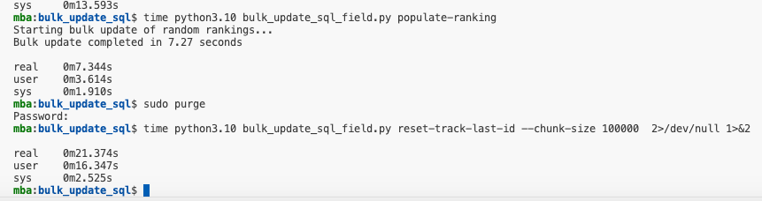 Batch Processing in SQLite: How to update [efficiently] a table with millions of records | by ...