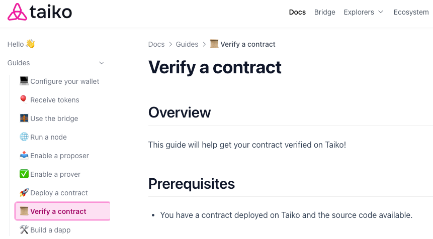 Deploy and verify smart contract taiko | by 0x97ACC5 | Medium