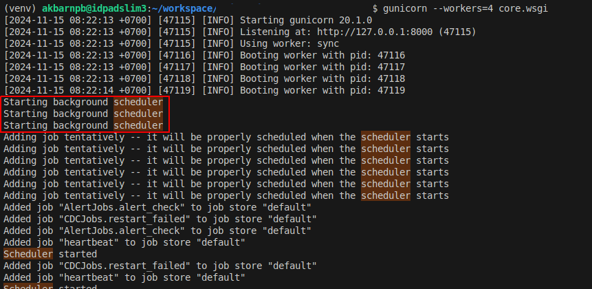 Realiable Django Scheduled Jobs on Gunicorn | by Akbar Noto PB | Nov, 2024 | Medium