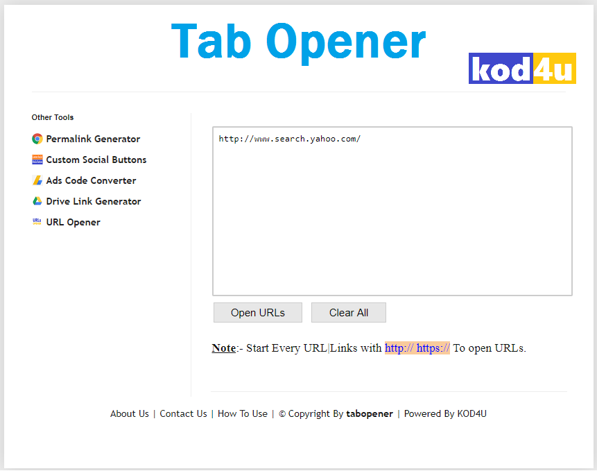 Tab Opener. tabopener is URL Opener SEO tool, tab… | by Shazia Naz | Medium