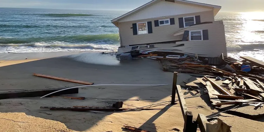 Rodanthe House Collapses Into the Atlantic: A Grim Reminder of Coastal ...