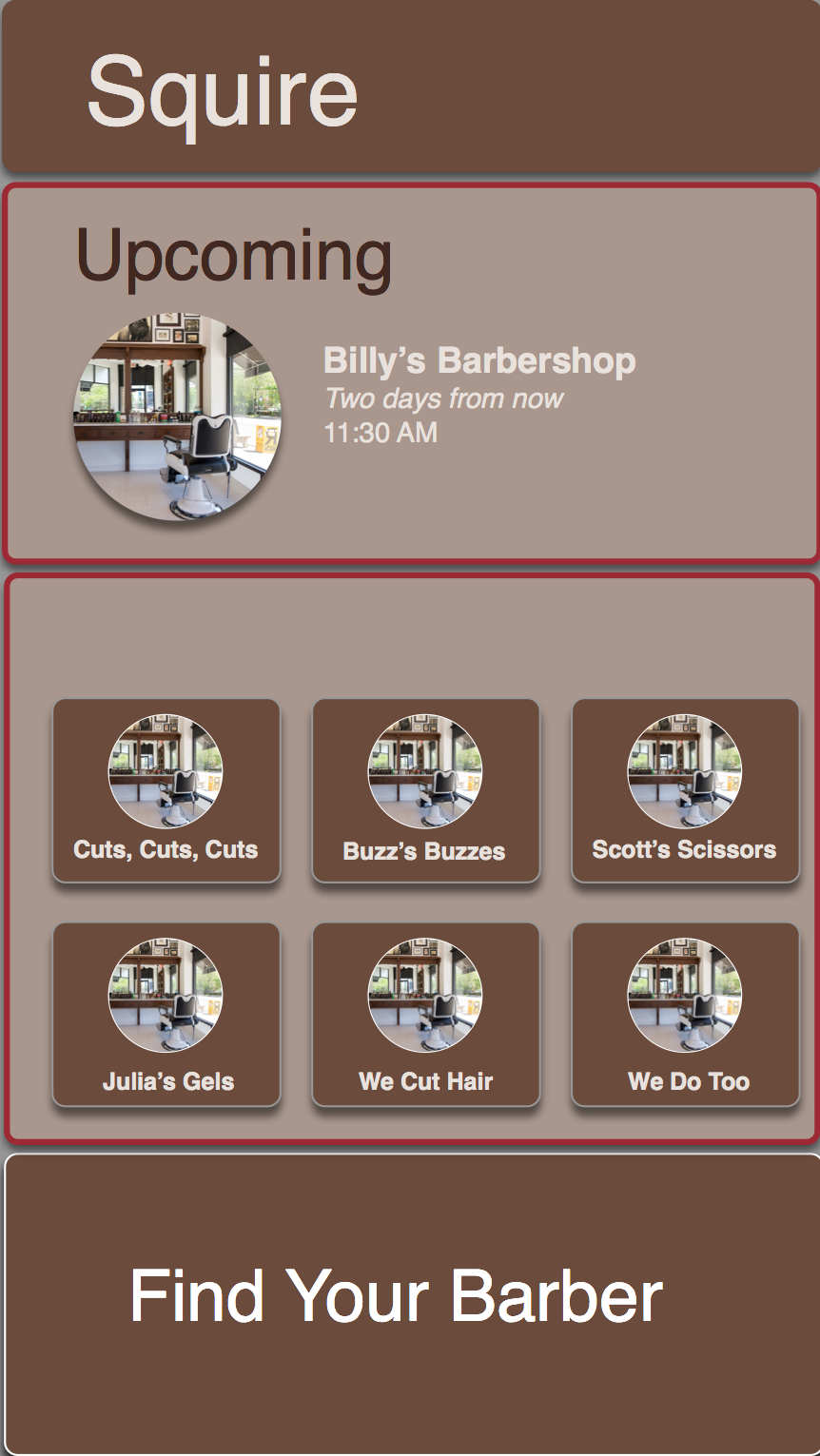 Squire Redux. How to book a barber the right way | by CS 1300 Design ...
