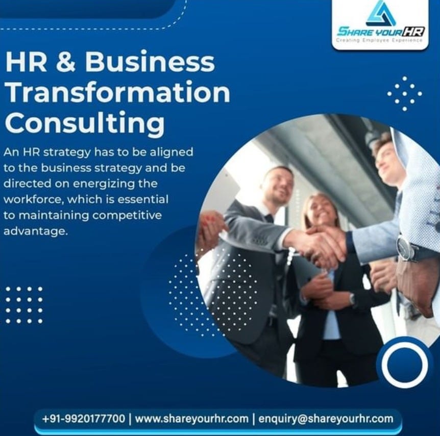 Our Services. HR Transformation Consultant | by Shareyour hr | Medium
