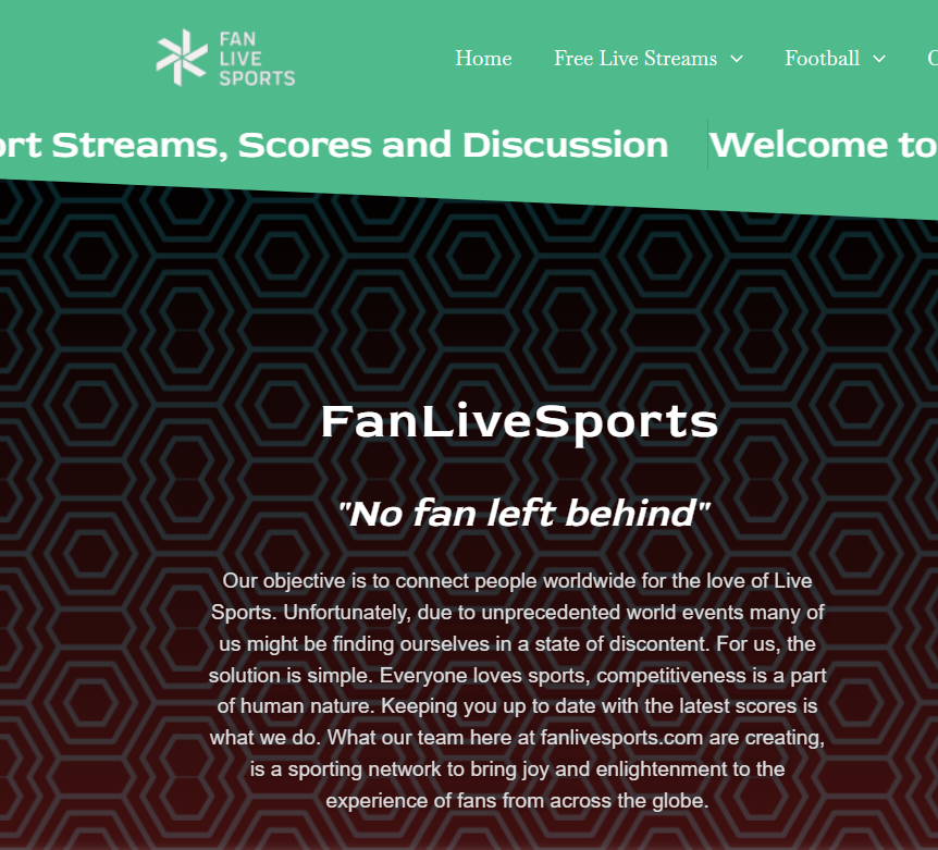 Free Sport Streams — FanLiveSports | by Gary brown | Medium