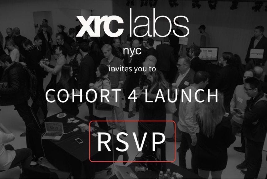XRC Labs Cohort 4 Startups Launch | by XRC Ventures | XRC Ventures | Medium