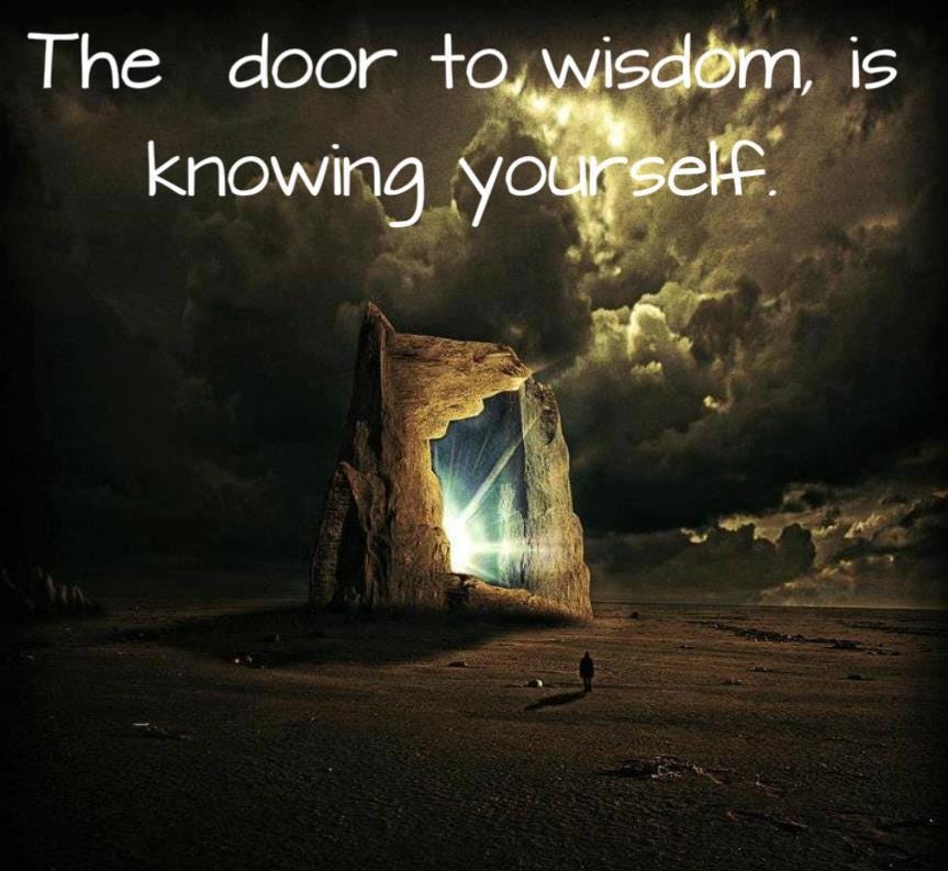 Experience of knowing myself. There is a saying that “No one in the ...