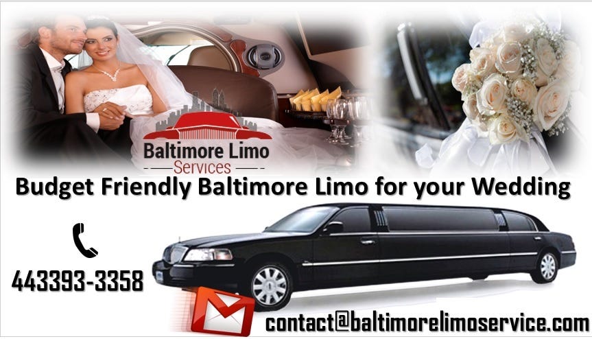 Budget Friendly Baltimore Limo for your Wedding | by Limo Rental Baltimore | Medium
