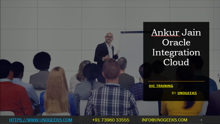 Ankur Jain Oracle Integration Cloud By Shiva Yarlagadda Jul 2023 Medium