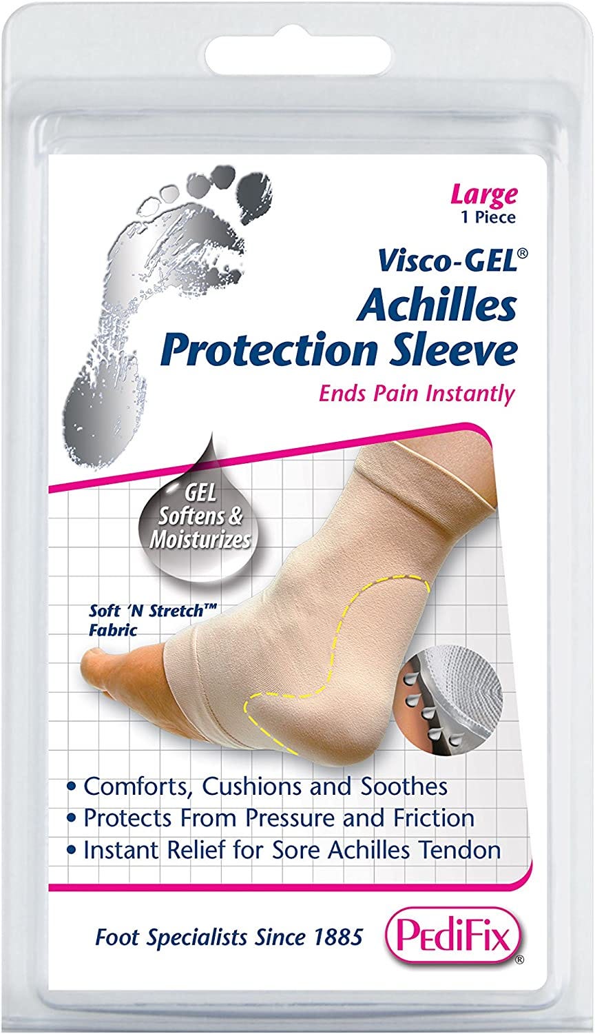 PediFix Visco-GEL Achilles Protection Sleeve — Protects and Relieves ...