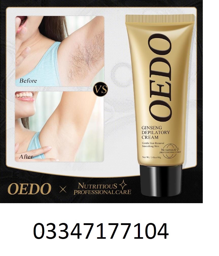 OEDO Hair Removal Cream in Pakistan — 03347177104 - Like Fairlook - Medium