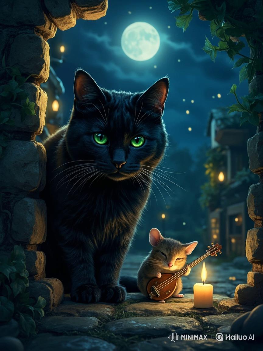 CATE AND MOUSE LOVE STORY. Once upon a time, in the bustling town… | by ...