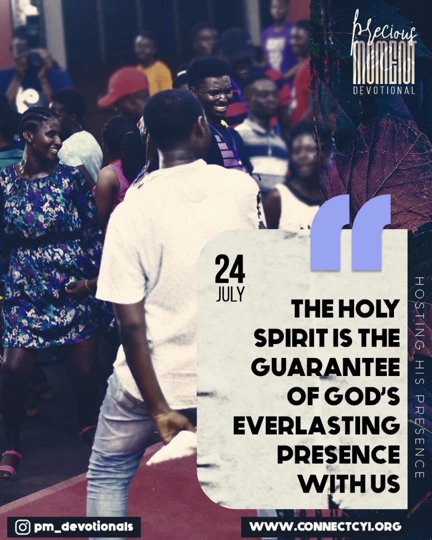 A Foretaste of Glory — Part 1. 24th JULY 2020 | by PRECIOUS MOMENT ...