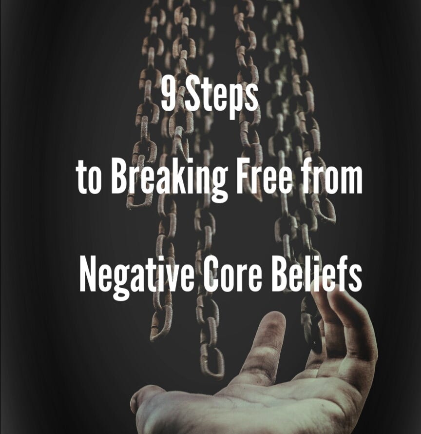 Tackle Negative Core Beliefs. 9 Steps to conquering your oldest ideas ...