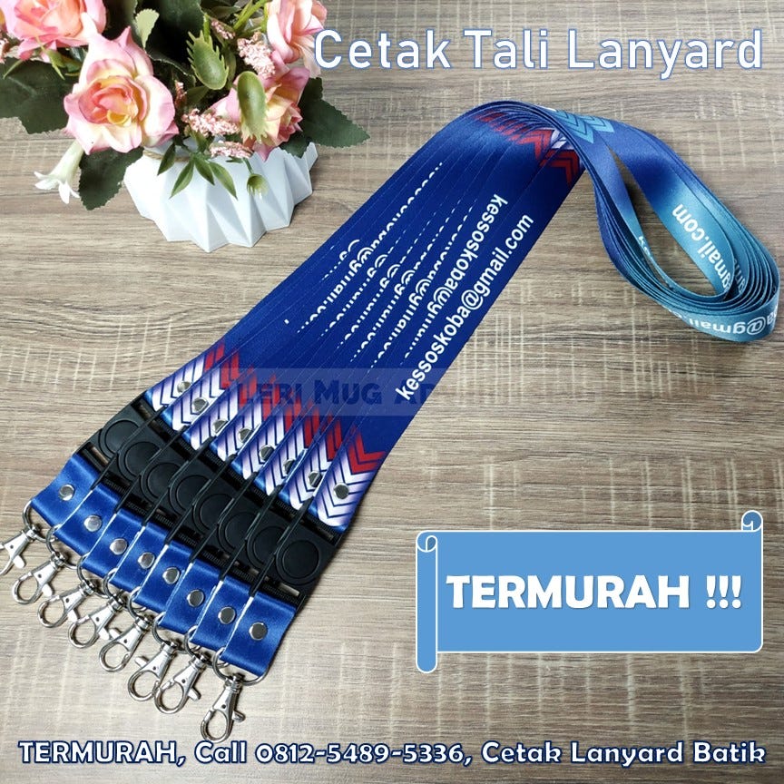 CETAK BERGARANSI, 0812–5489–5336 Distributor Tali Lanyard Polos Samarinda | by ...