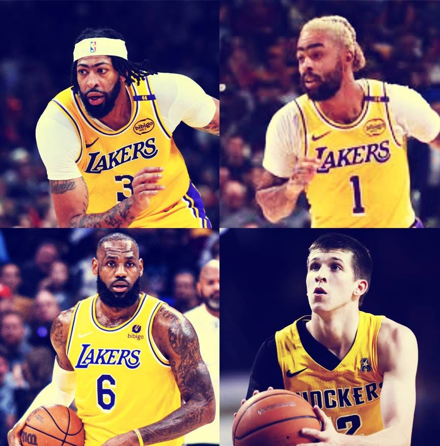How Davis/Russell & James/Reaves Pairings Upgrade Lakers’ Rotation | by ...