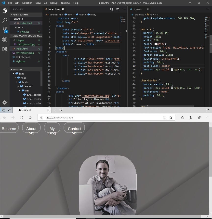 There’s an area between coding and thought that’s intrinsic. | by Colton Newton | Medium