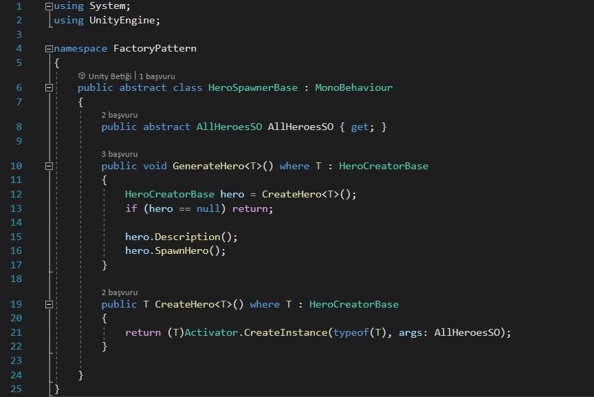 Unity’de Factory Tasarım Modeli Kullanımı | by Muhammet Fatih Yilmaz ...