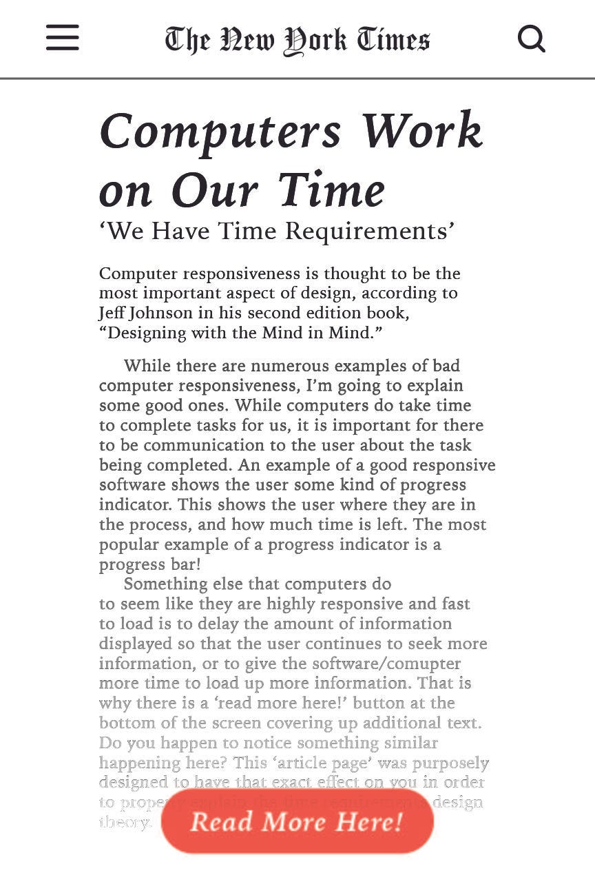 Computers Work on Our Time. Computer responsiveness is thought to… | by ...