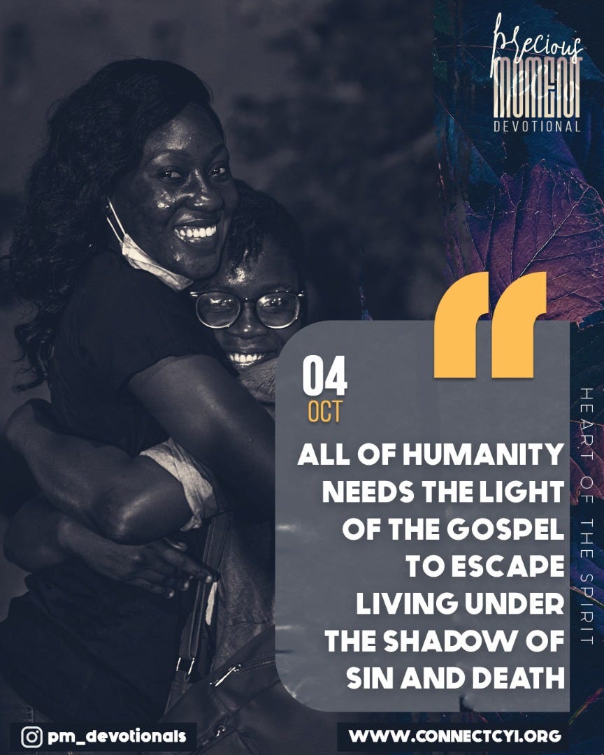 All Have Sinned. 4th OCTOBER 2020 | by PRECIOUS MOMENT | Christ for ...
