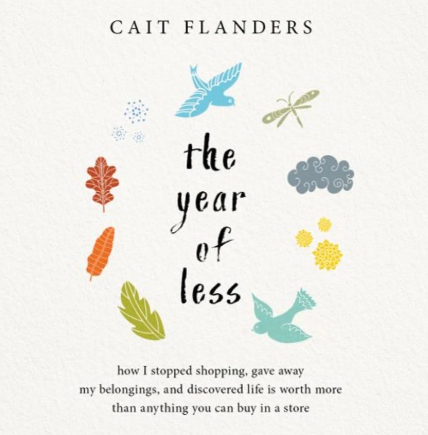 BOOK REVIEW: The Year of Less. Morally, I almost did not post this ...