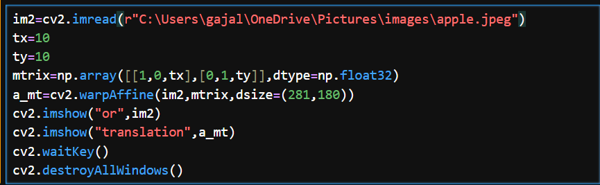 Image Translation And Augmentation using OpenCV | Python | by Gajalaparween | Medium