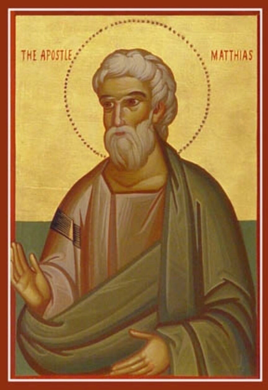Today, the Church remembers St. Matthias, Apostle. | by Father Troy ...