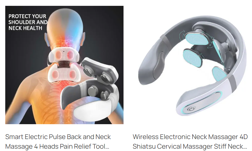Get rid of neck pain with the best neck massager available in 2024 ...