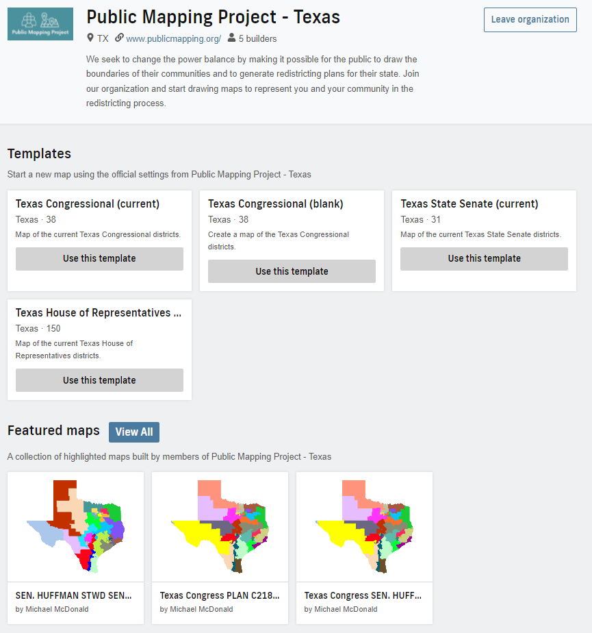 Join the Public Mapping Project Collaborative Redistricting Effort - DistrictBuilder - Medium
