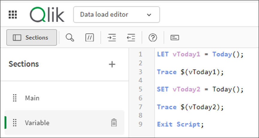 Variable in Qlik - Vaishali - Medium