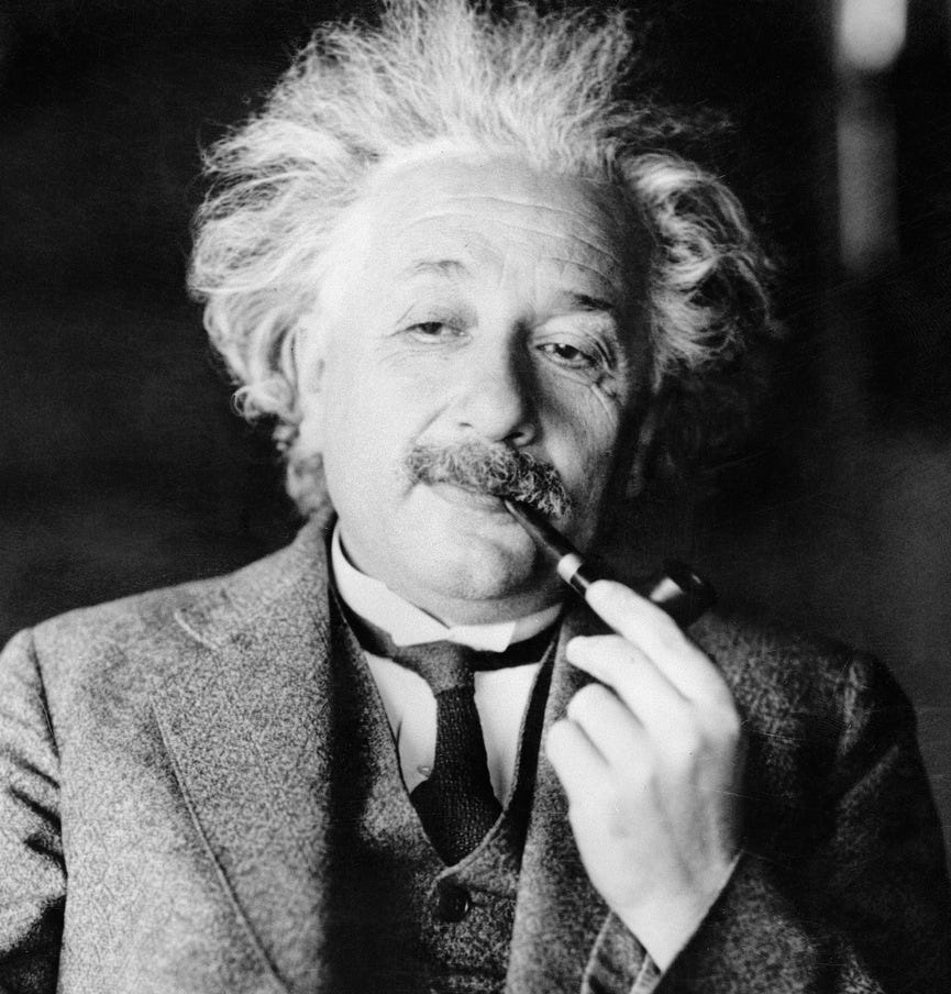 Einstein Was a Smoker: Did the Pipe Help … Genius? | by R.I. Danor | Medium