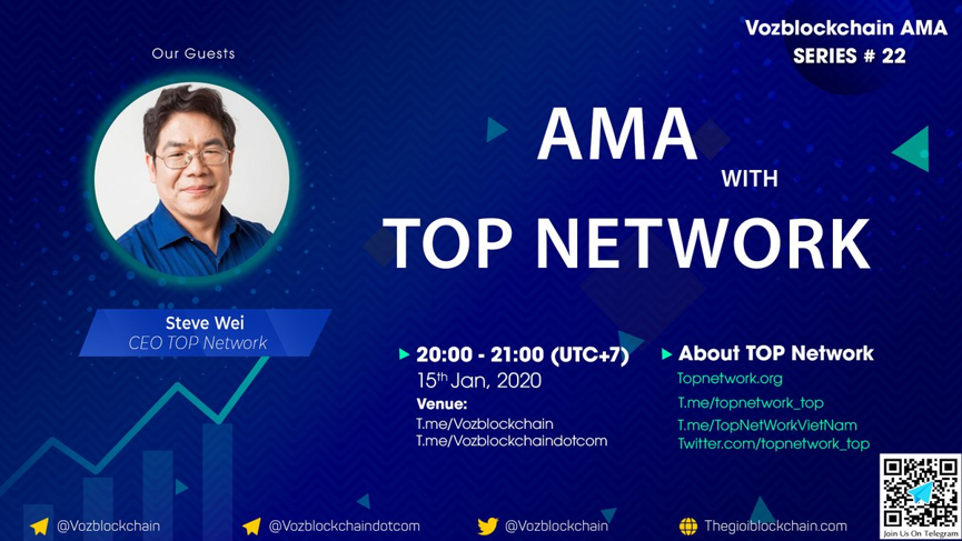 TOP Network AMA recap with VOZblockchain: Let’s find out more about TOP ...