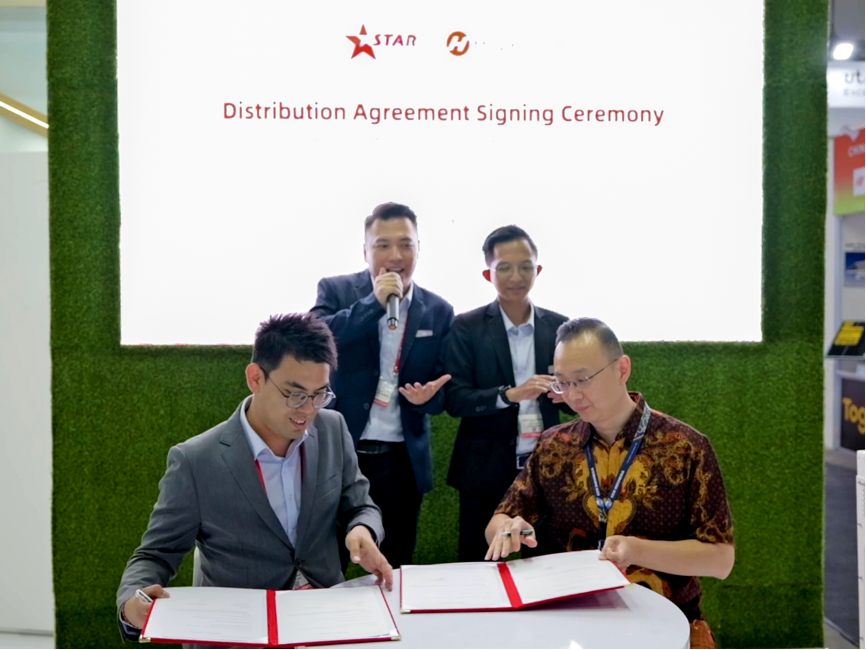 Hopewind Signed a Distribution Agreement With PT STAR During Solartech ...