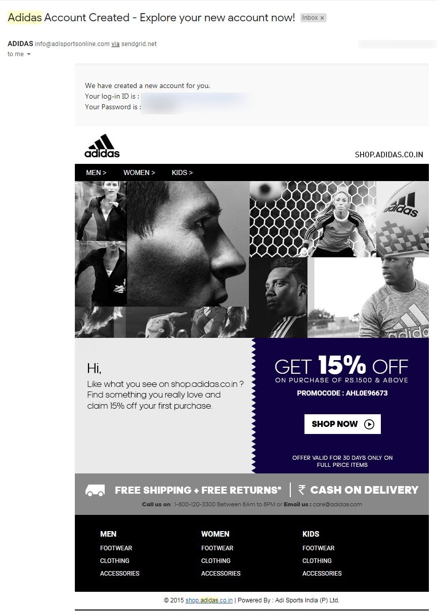 25 Welcome email lessons from top online brands | by Himani Kankaria ...