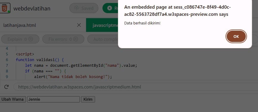 Bahasa Pemrograman JavaScript. Mata Kuliah : Web Development | by ...