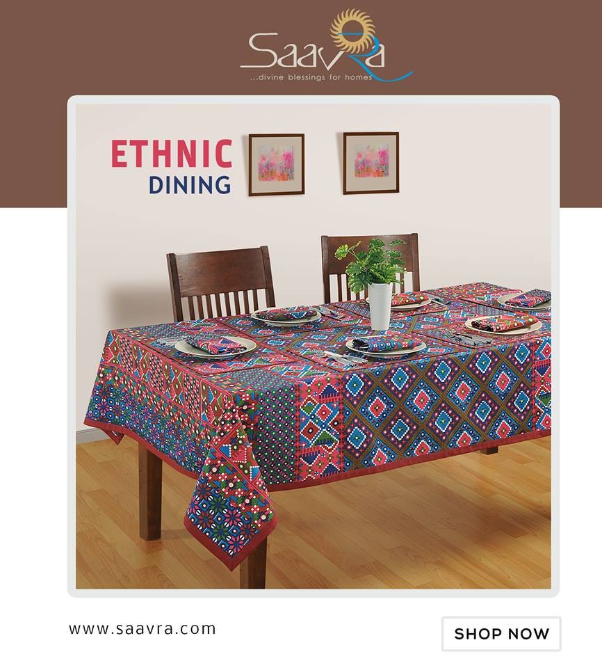 Redefine Your Home Interiors with Printed Table Covers | by Saavra ...