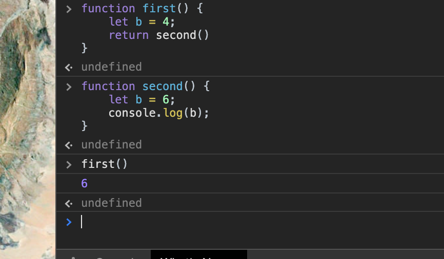 Scope. Jumping in, we have two functions… | by Catherine Batsoula | Medium