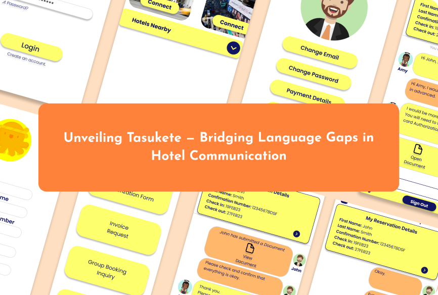 Unveiling Tasukete — Bridging Language Gaps in Hotel Communication | by ...