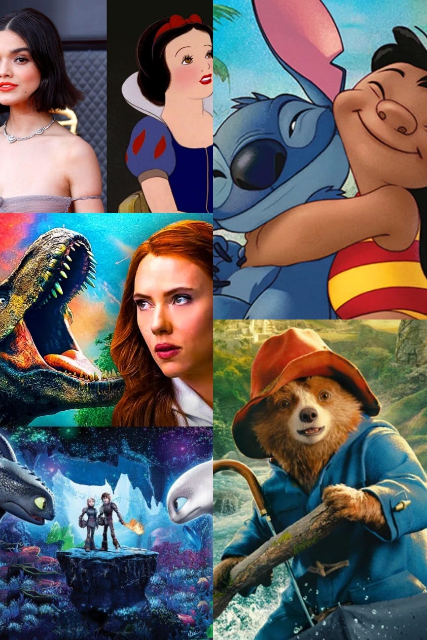 Famous Hollywood Family Movies in Theaters 2025 | by ...