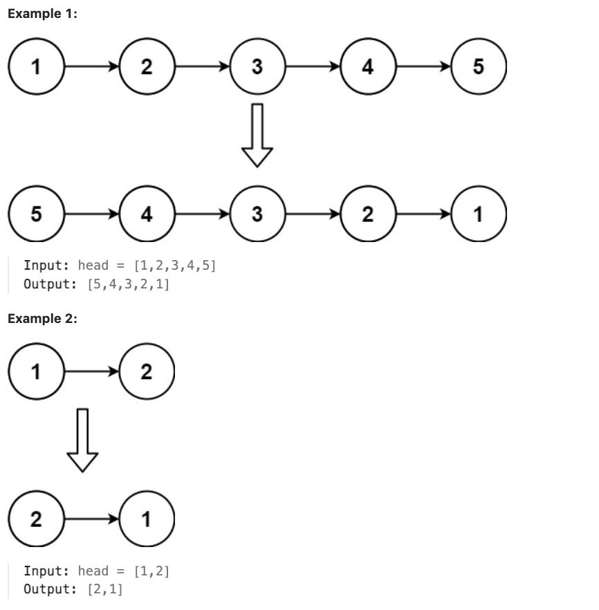 LeetCode 206. Reverse Linked List(Easy) - Nissen Yeh - Medium