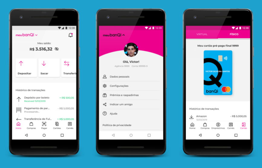 banQi gets a new look. A new UI, better card security, and… | by Airfox ...