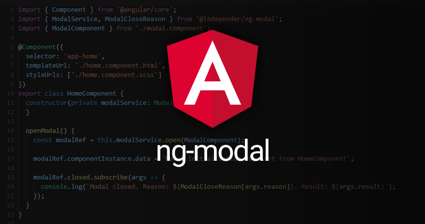 Lightweight implementation of modal dialogs for Angular | by Pavlo Glazkov | CloudBoost