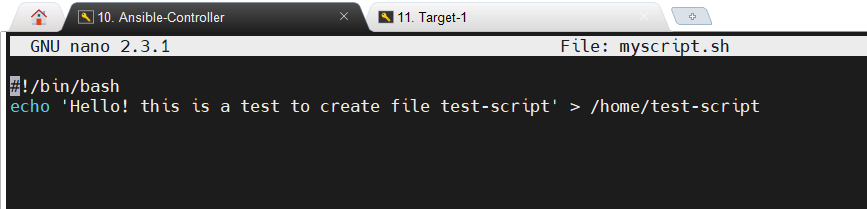 Ansible — script module - Zahia Ameziani - Medium Ansible — script module - Zahia Ameziani - Medium