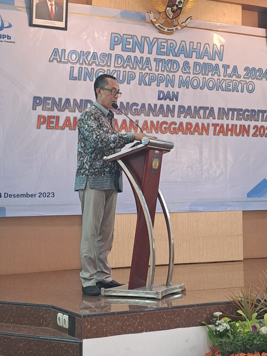 Kepala Rupbasan Mojokerto Hadiri Penyerahan Alokasi Dana TKD dan DIPA ...