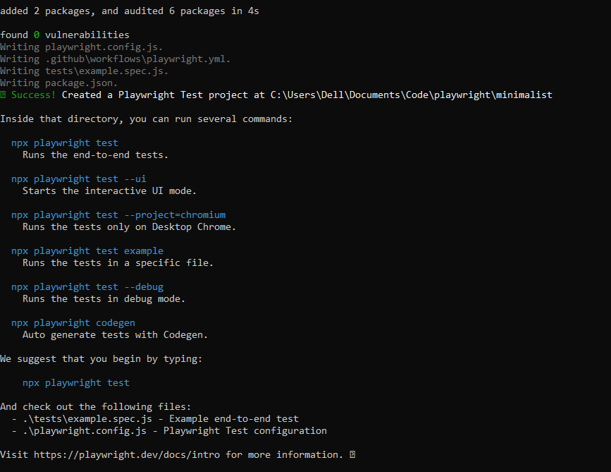 Playwright Series [Node.JS] [1](Setup & First Run) | by godwinsaji-j | Nov, 2025 | Medium