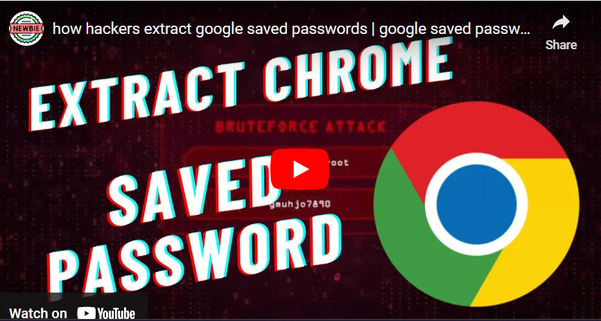 How to extract Google Chrome Saved Password | by Mr.Horbio | Aug, 2023 | Medium