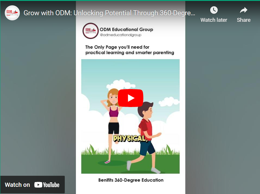 Grow with ODM: Embracing 360-Degree Education! - odmeducationalgroup - Medium